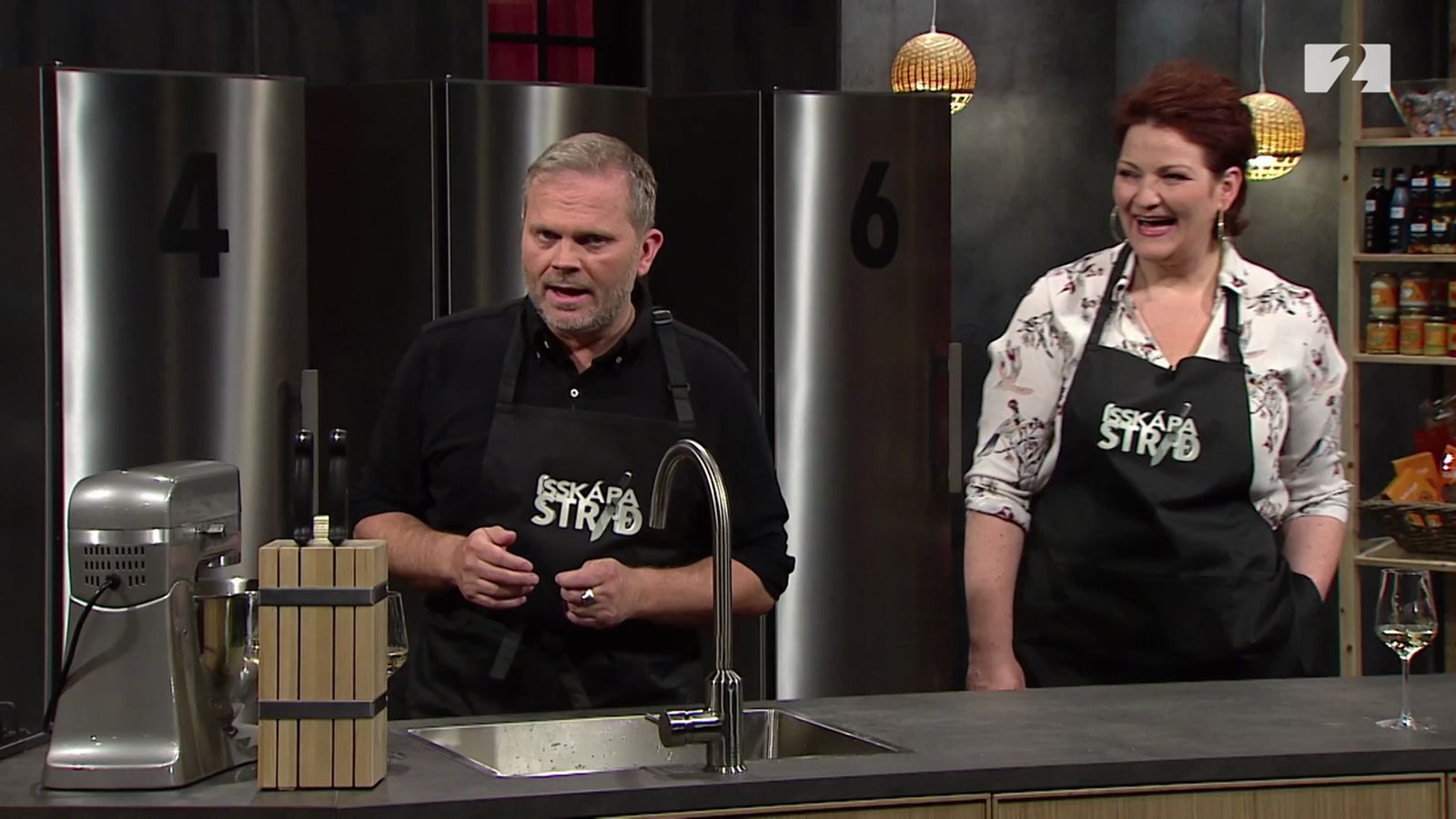 Friðrik Ómar og Eva gegn Gumma Ben og Heru Björk - Sjónvarp - Vísir