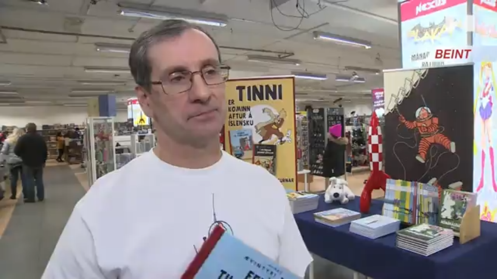 Tinna bækurnar endurútgefnar af Froski útgáfu - Sjónvarp - Vísir