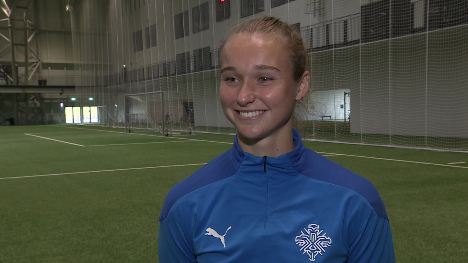 Alexandra um lífið í Flórens og landsleikina - Sjónvarp - Vísir