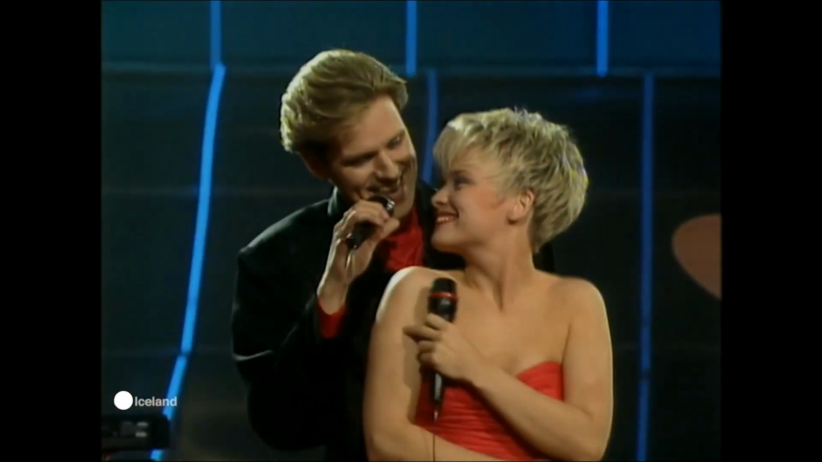 Eurovision 1990 - Stjórnin - Eitt lag enn - Sjónvarp - Vísir