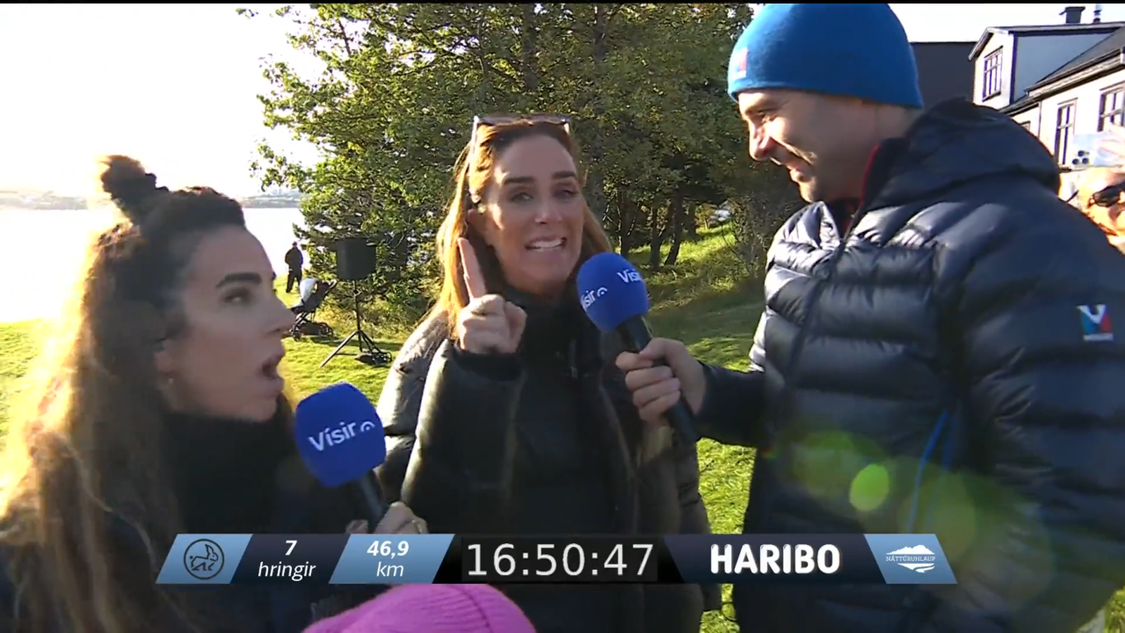 Ef Garpur hleypur í hælaskóm mun Eva Ruza hlaupa í Bakgarðinum ...