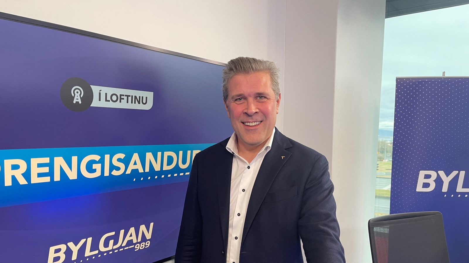 Formaður Sjálfstæðisflokksins segist hættur ef hann tapar - Útvarp - Vísir