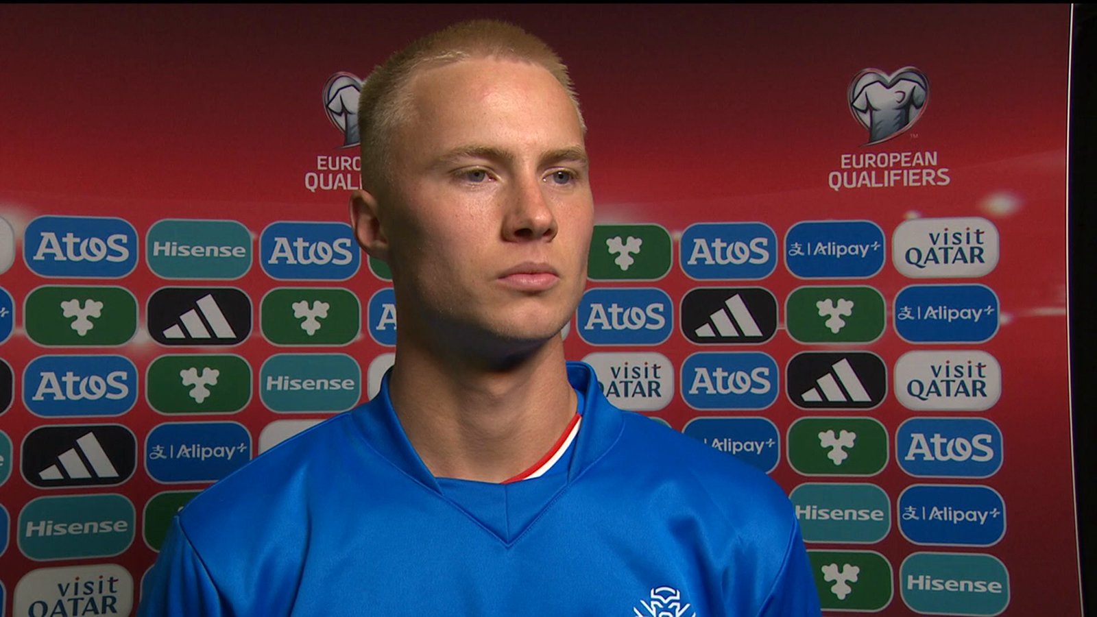 Daníel Tristan eftir fyrsta landsleikinn - Sjónvarp - Vísir