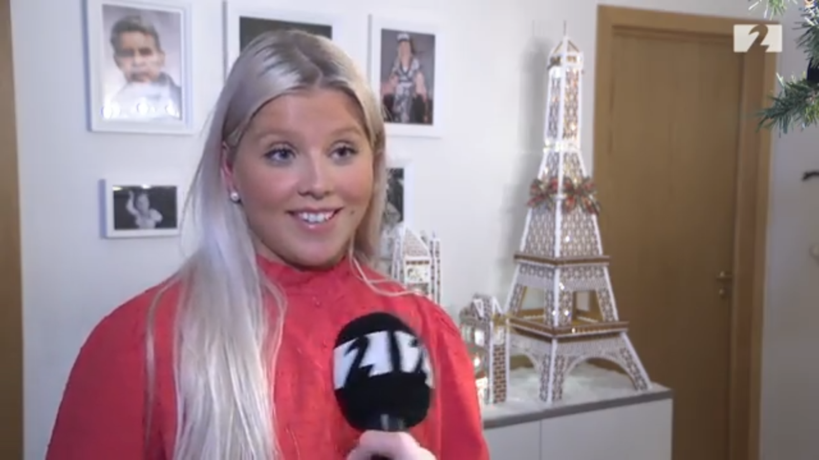 Bjó til Eiffel turninn úr piparkökum - Sjónvarp - Vísir