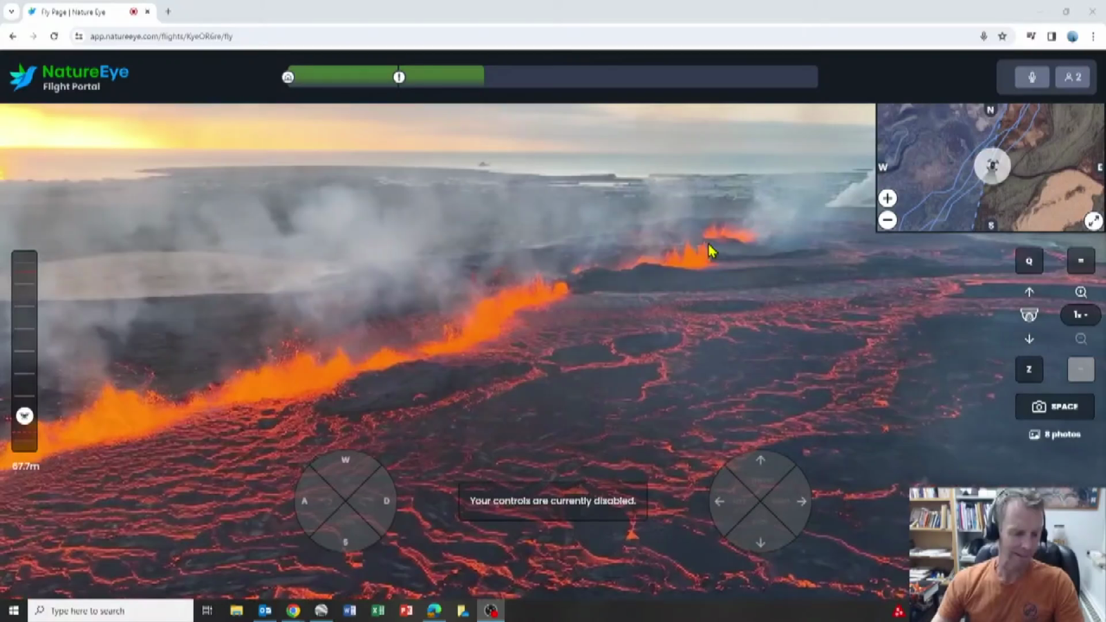 Eldgos í beinni - Sjónvarp - Vísir
