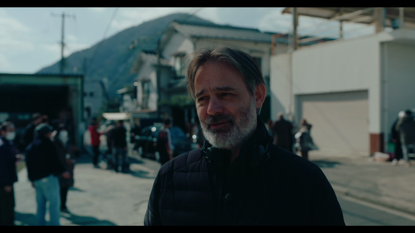 Frá tökustað á kvikmyndinni Snerting - Sjónvarp - Vísir