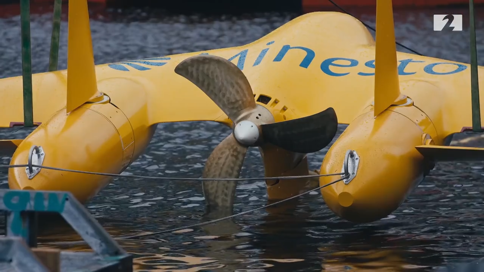 Virkjun sjávarfalla hafin í Færeyjum - Sjónvarp - Vísir