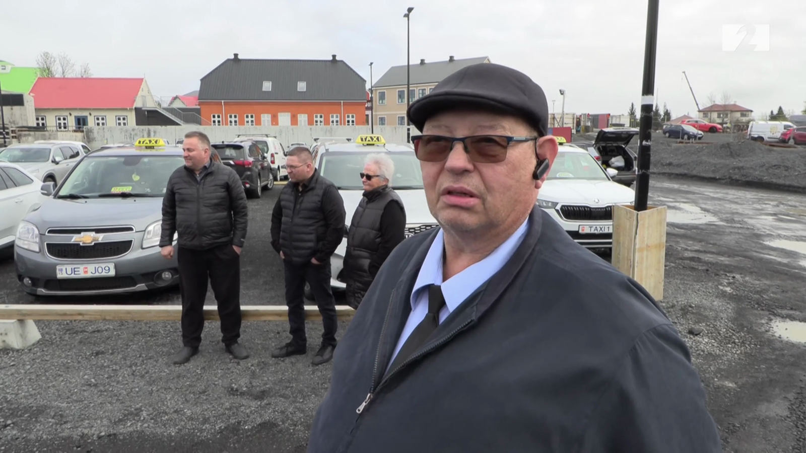 Óánægðir leigubílstjórar á Selfossi - Sjónvarp - Vísir