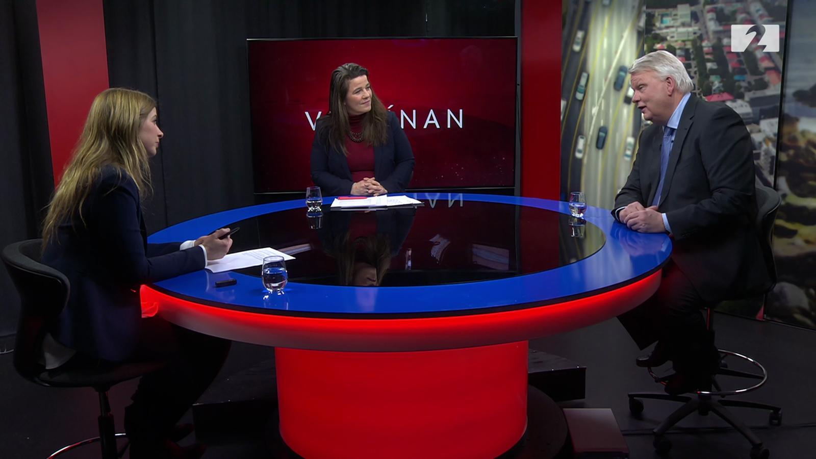 Víglínan - Helga Vala Helgadóttir og Ólafur Ísleifsson - Sjónvarp - Vísir