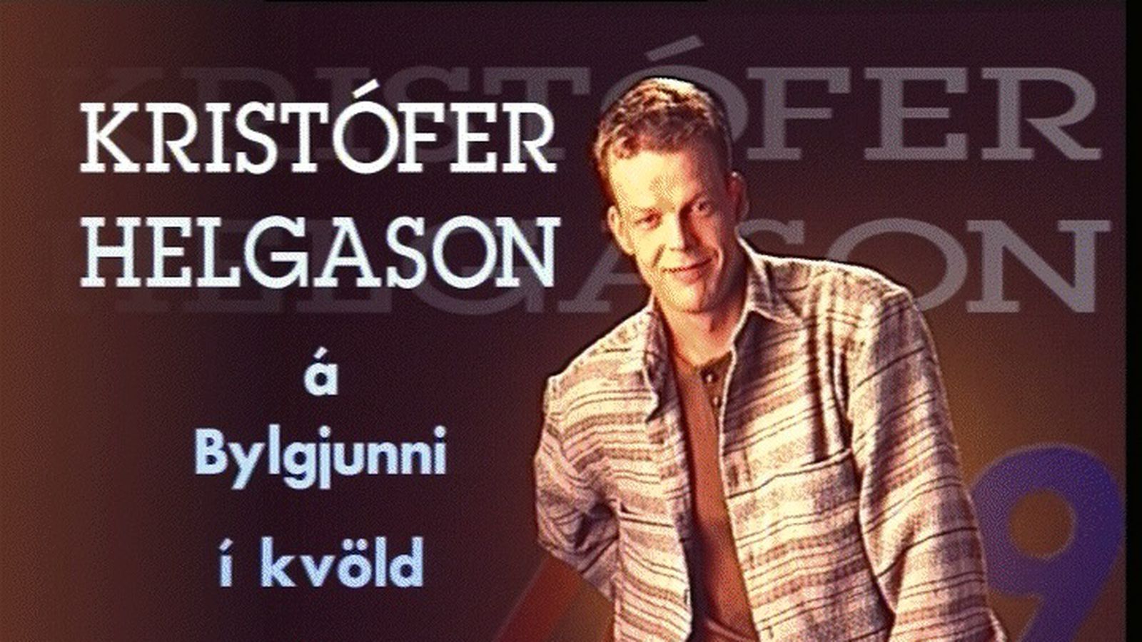 Helgin: Kristófer Helgason sýnir á sér sjaldséðar hliðar í afmæli ...
