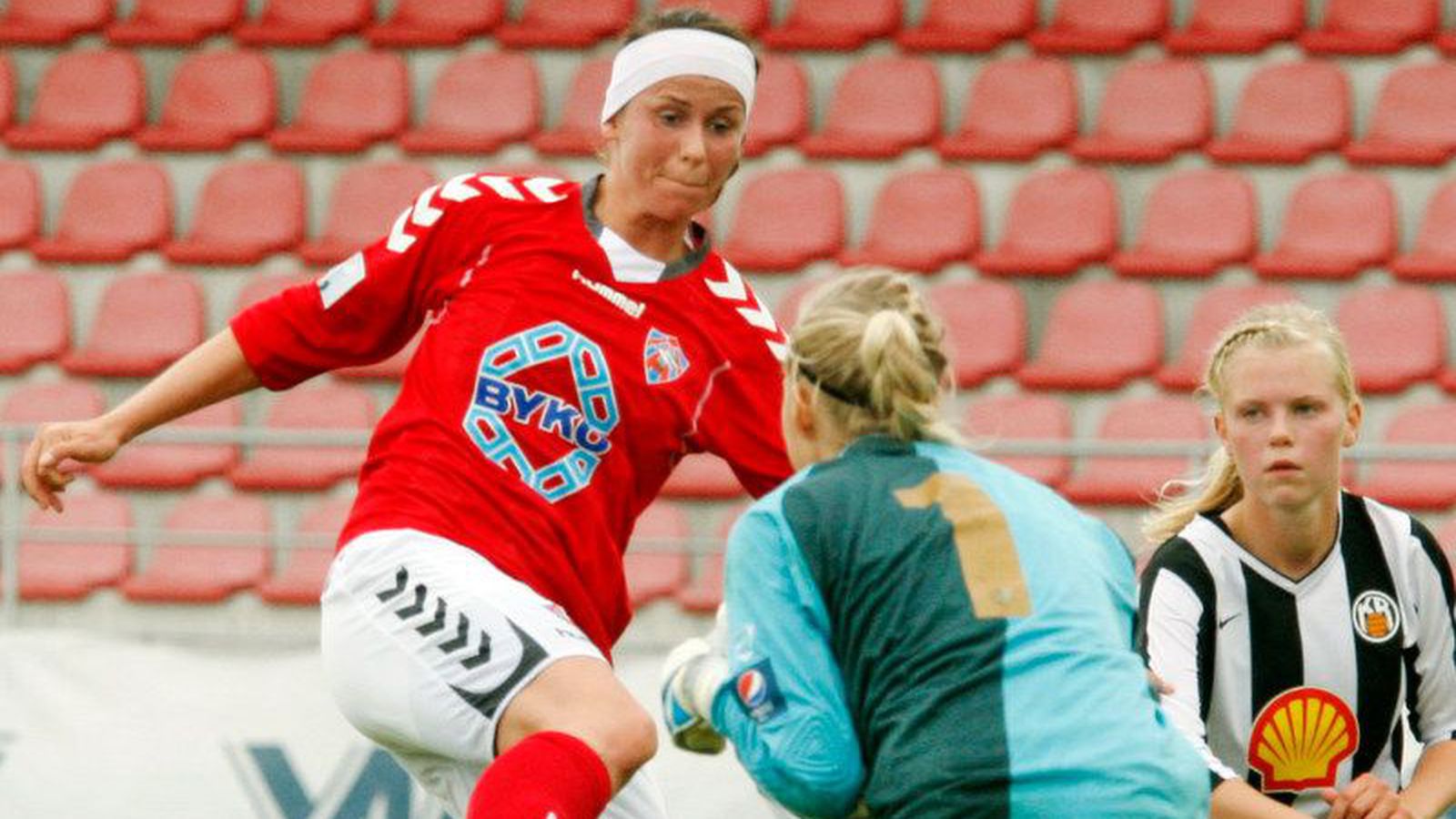 Brennslan: Kristín Ýr lætur blaðamann heyra það fyrir að drulla yfir ...