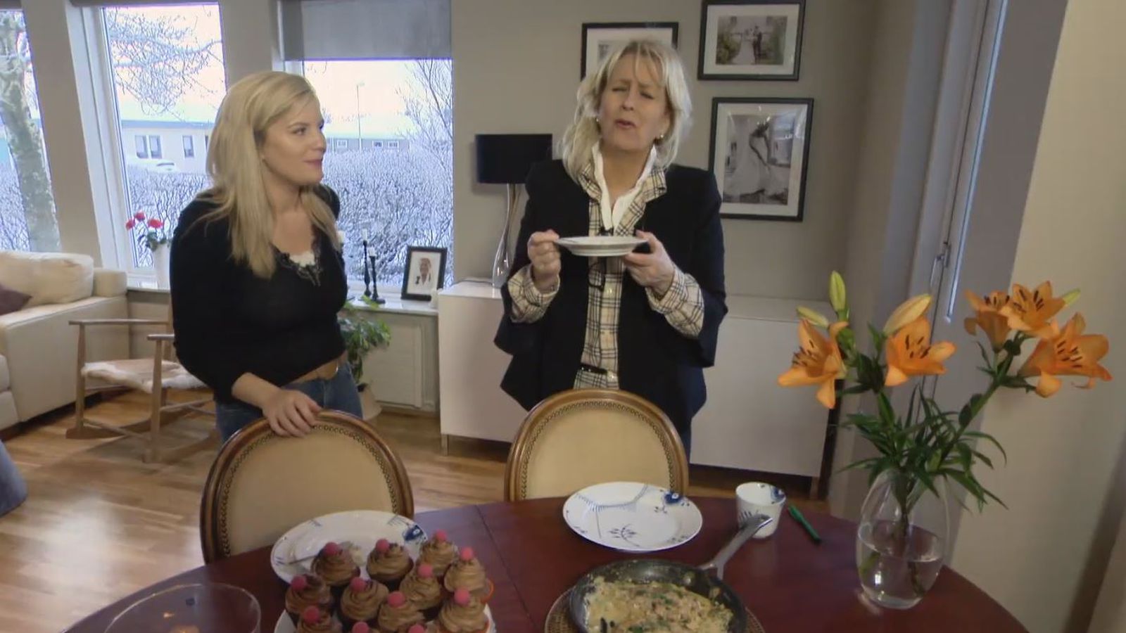 Vala Matt táraðist næstum því yfir sósu Evu Laufeyjar - Sjónvarp - Vísir