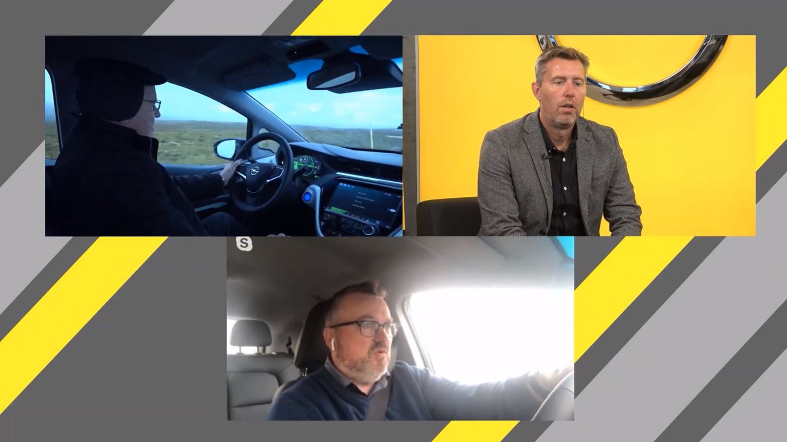 Siggi Hlö og Ómar Ragnarsson kepptu á rafbíl til Akureyrar - Sjónvarp ...