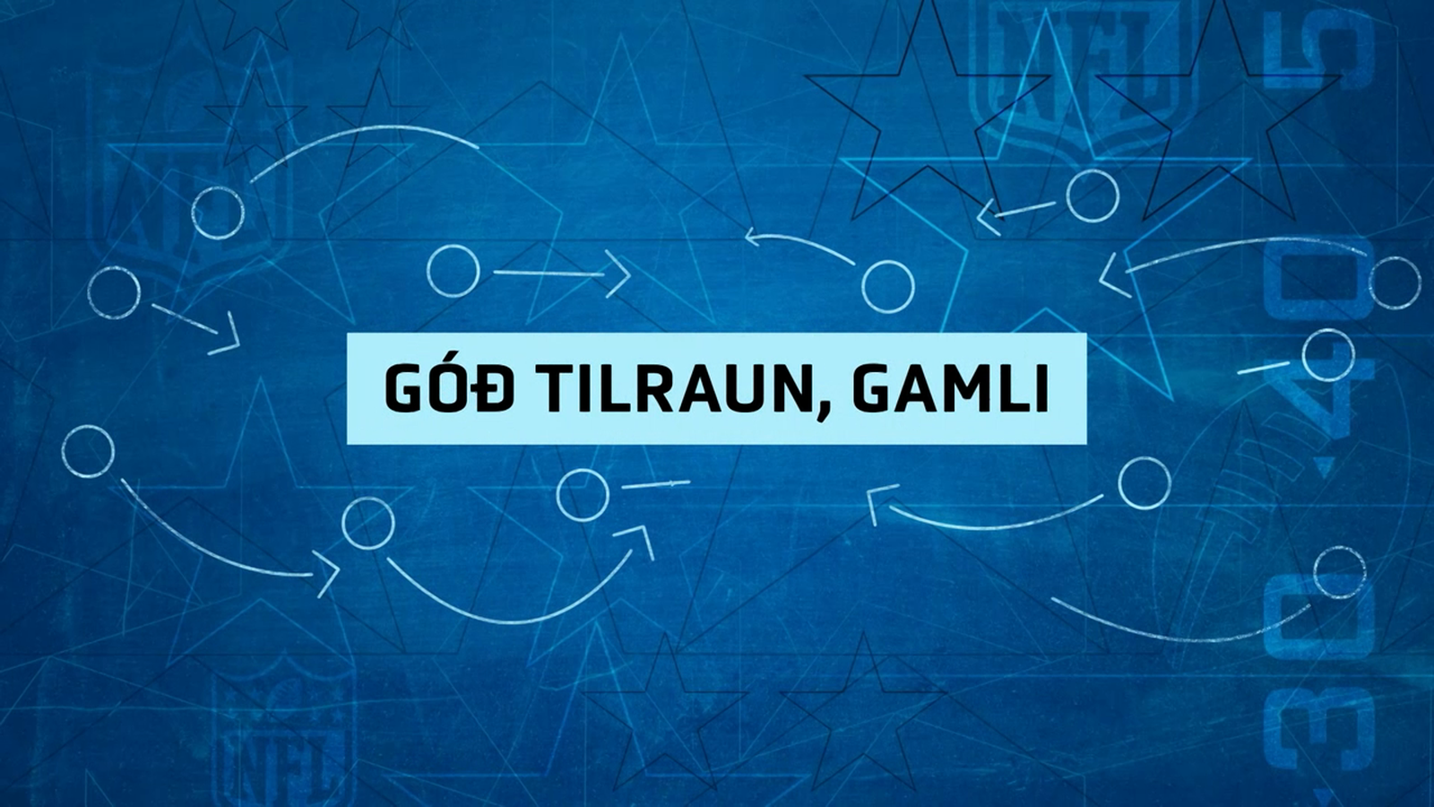 Tilþrifin og góð tilraun, gamli - Sjónvarp - Vísir