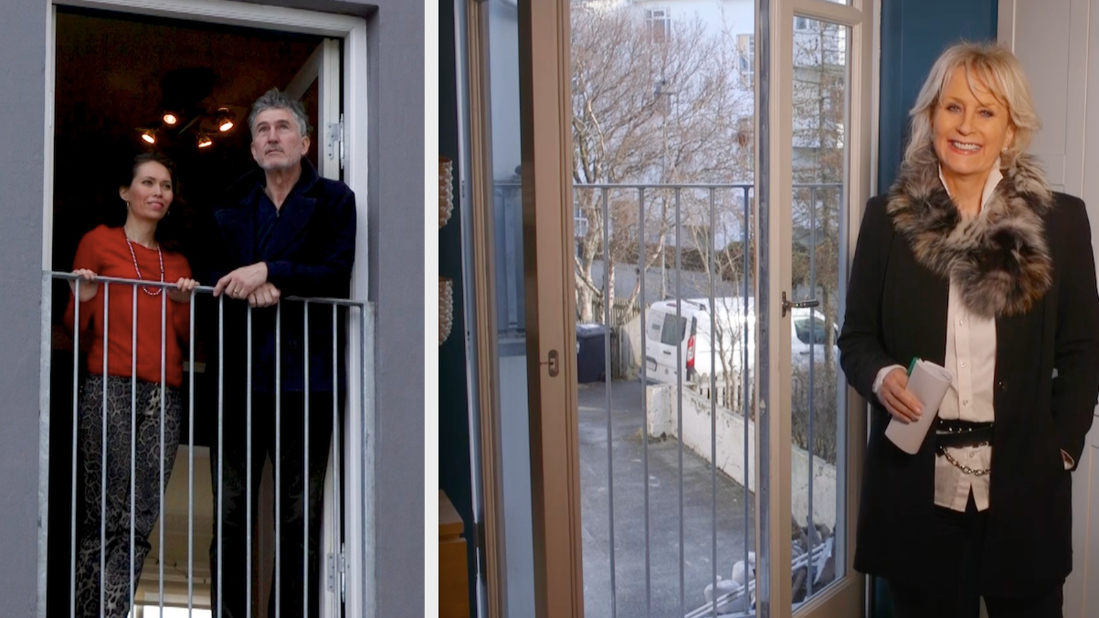 Ísland í dag - Vala Matt skoðaði „franskar svalir“ settar á gamalt hús ...