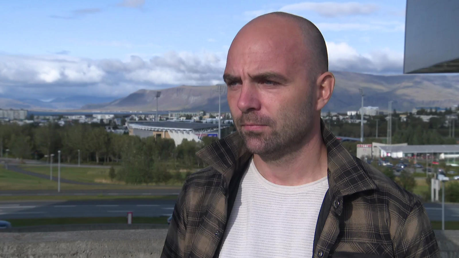 Garpur: „Skalinn er svo skakkur að manni finnst bara eðlilegt að hlaupa ...