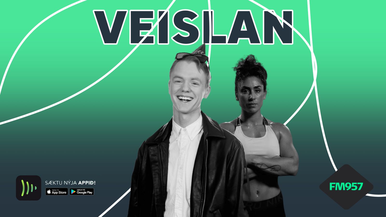 Veislan með Gústa B - Edda Falak - Útvarp - Vísir