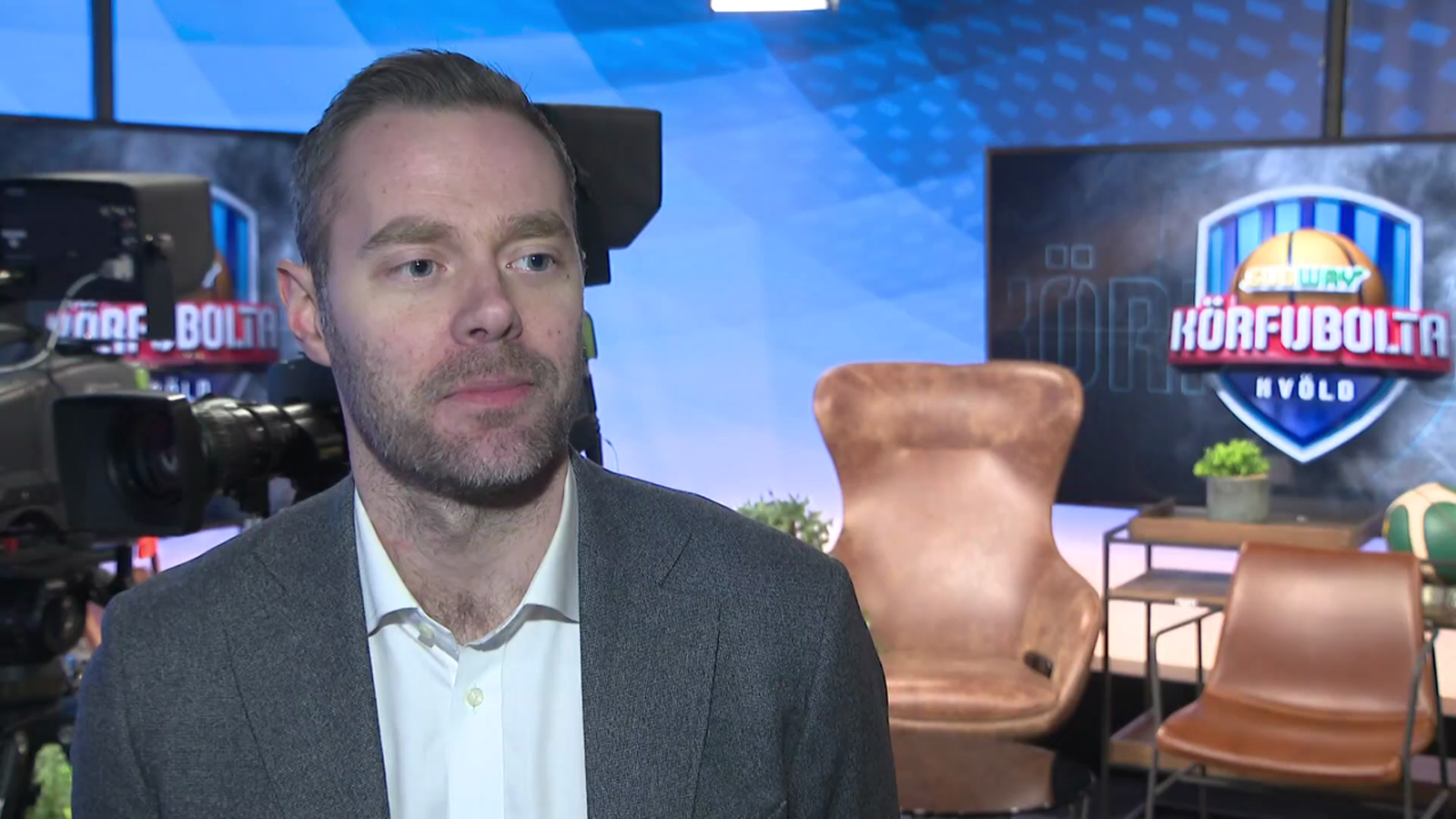 Viðtal við Ellert formann hjá KR - Sjónvarp - Vísir