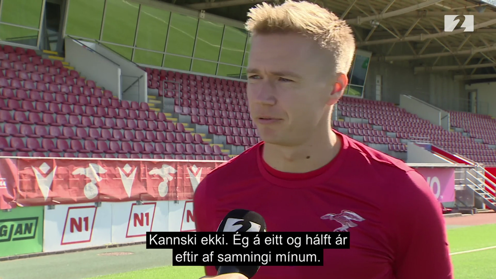 Eftir þrennu Patrick Pedersen er hann kominn með 86 mörk í efstu deild ...