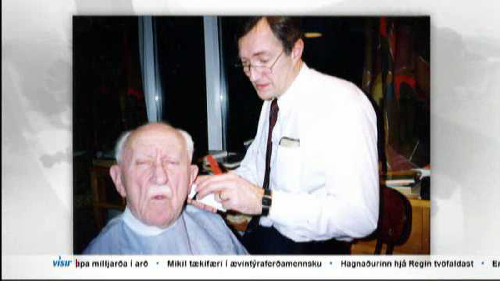 Lýður Sörlason rakari hættur eftir 50 ár í bransanum - Sjónvarp - Vísir