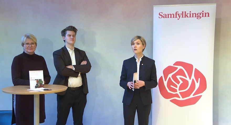 Kristrún Frostadóttir kynnir nýjan kjarapakka Samfylkingar - Sjónvarp ...