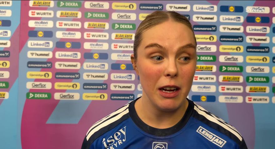 Áfram í milliriðil heldur Ísland - Sjónvarp - Vísir